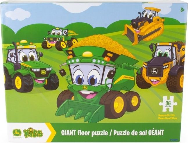John Deere Kids Velké podlahové puzzle 36 dílků od 416 Kč - Zbozi.cz