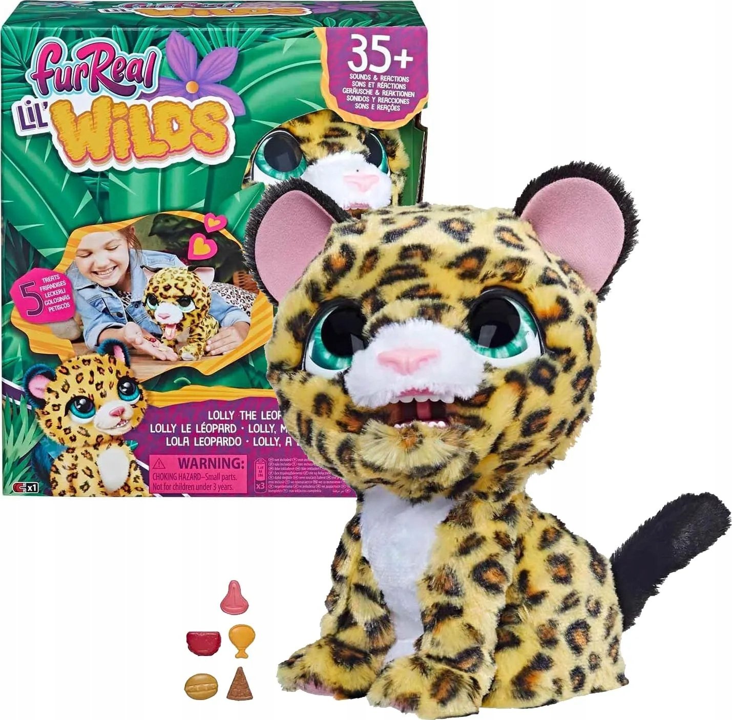 Hasbro furReal LiL’ Wilds Lolly leopard od 699 Kč - Zbozi.cz