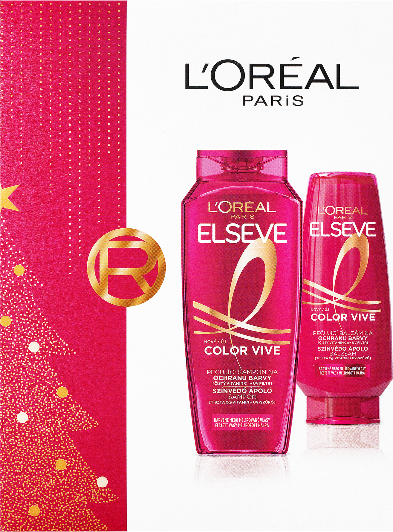 L'Oréal Paris Elseve Color Vive Set Vánoce 2025 od 183 Kč - Zbozi.cz