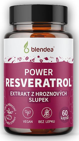 Blendea Resveratrol 60 cps. od 299 Kč - Zbozi.cz
