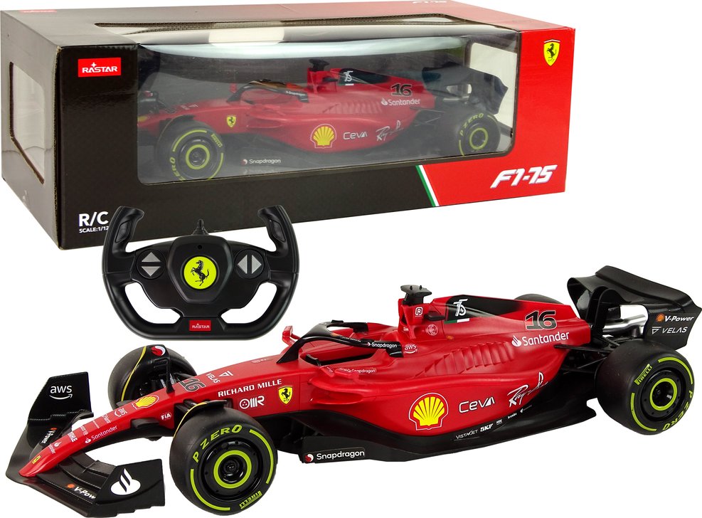 Rastar Formule F1 R/C 1:12 červený - Zbozi.cz