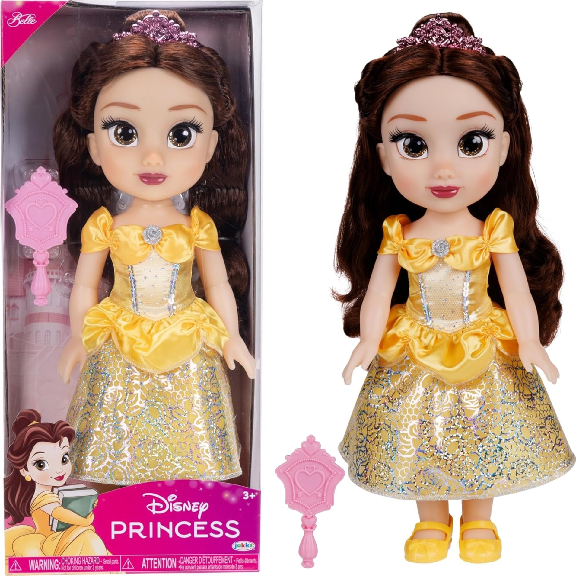 JAKKS Pacific Disney Princess Bella s hřebenem 35 cm od 659 Kč - Zbozi.cz