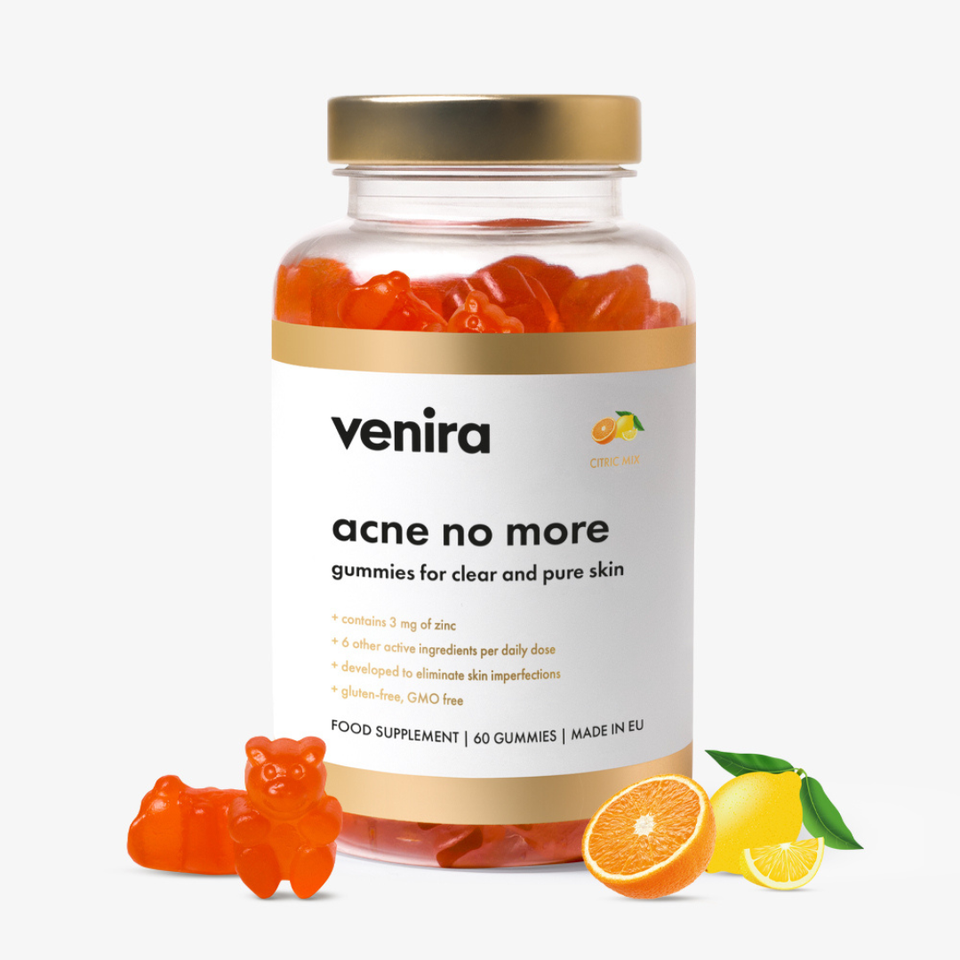 VENIRA Acne No More Citric mix 60 Gummies od 490 Kč - Zbozi.cz
