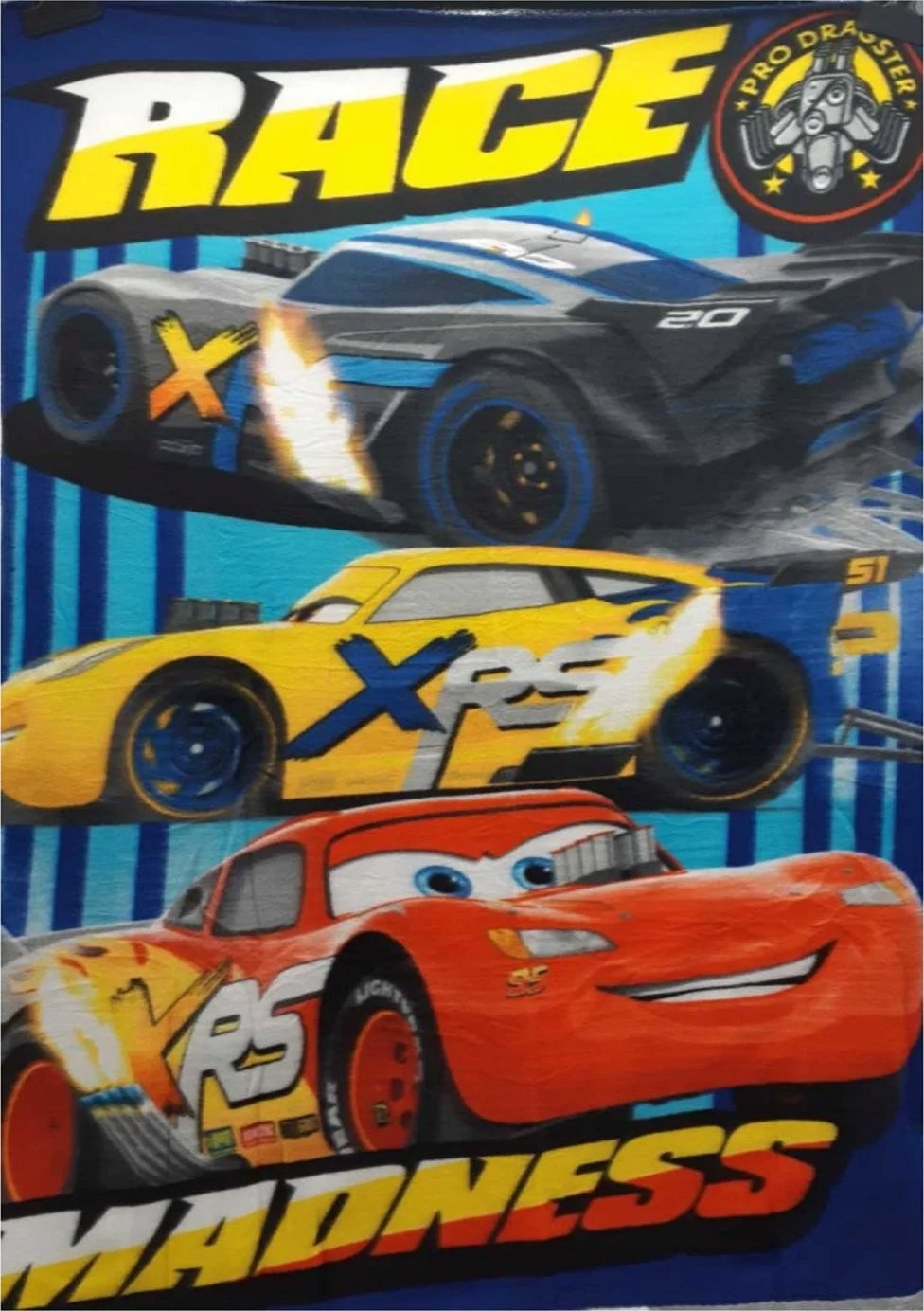 Setino Cars fleecová deka 100 x 140 cm Race Madness - Zbozi.cz