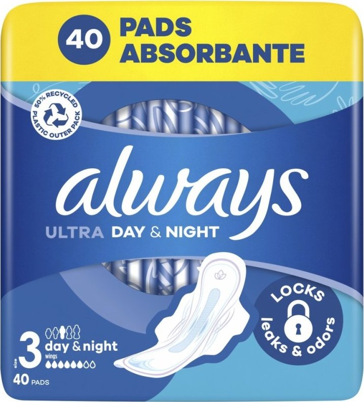 Always Ultra 3 Day & Night, 40 ks od 185 Kč - Zbozi.cz