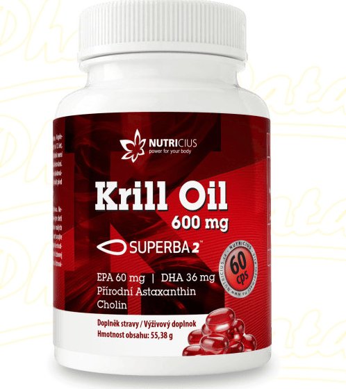 Nutricius Krill Oil Superba 2 600 mg 60 cps. od 291 Kč - Zbozi.cz