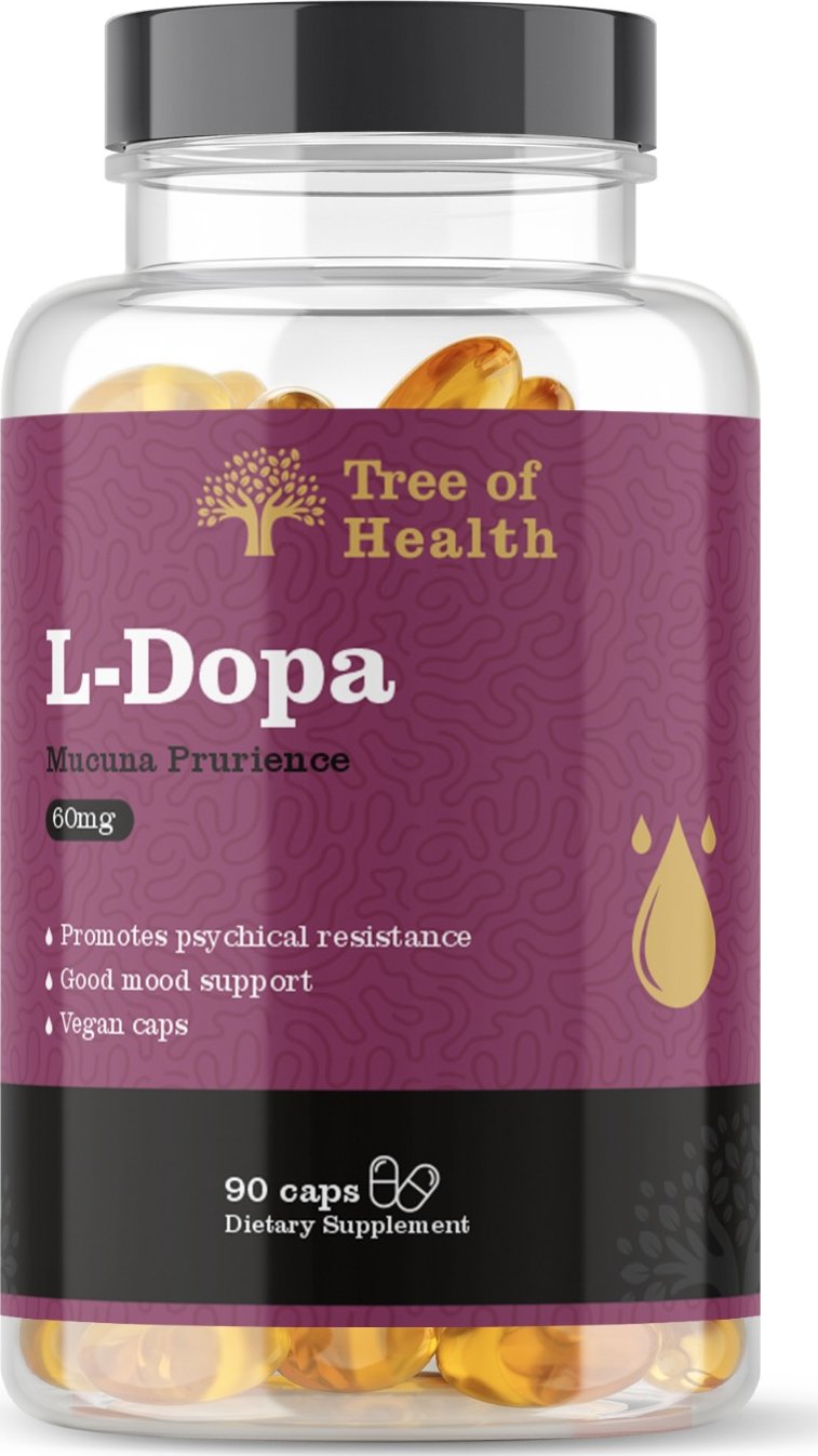 Tree of Health L-Dopa 60 mg 90 cps. od 439 Kč - Zbozi.cz