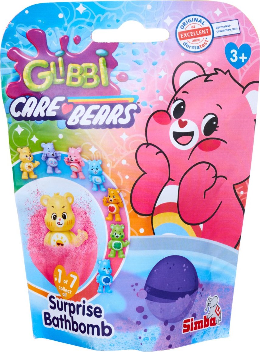 Simba Toys Glibbi Care Bears vodní bomba s překvapením mix variant 100 ...