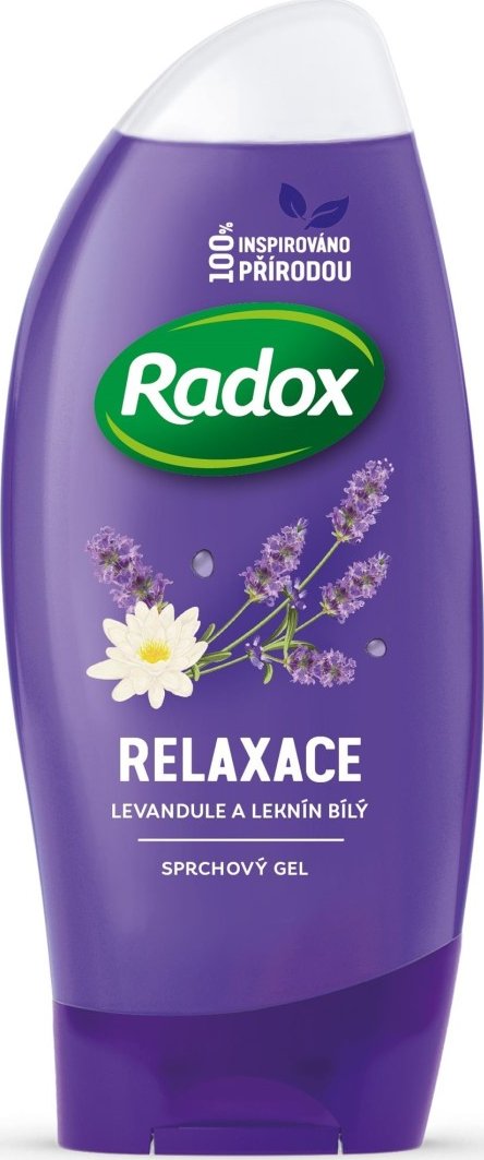Radox Relaxace sprchový gel levandule a leknín bílý 250 ml od 25 Kč ...