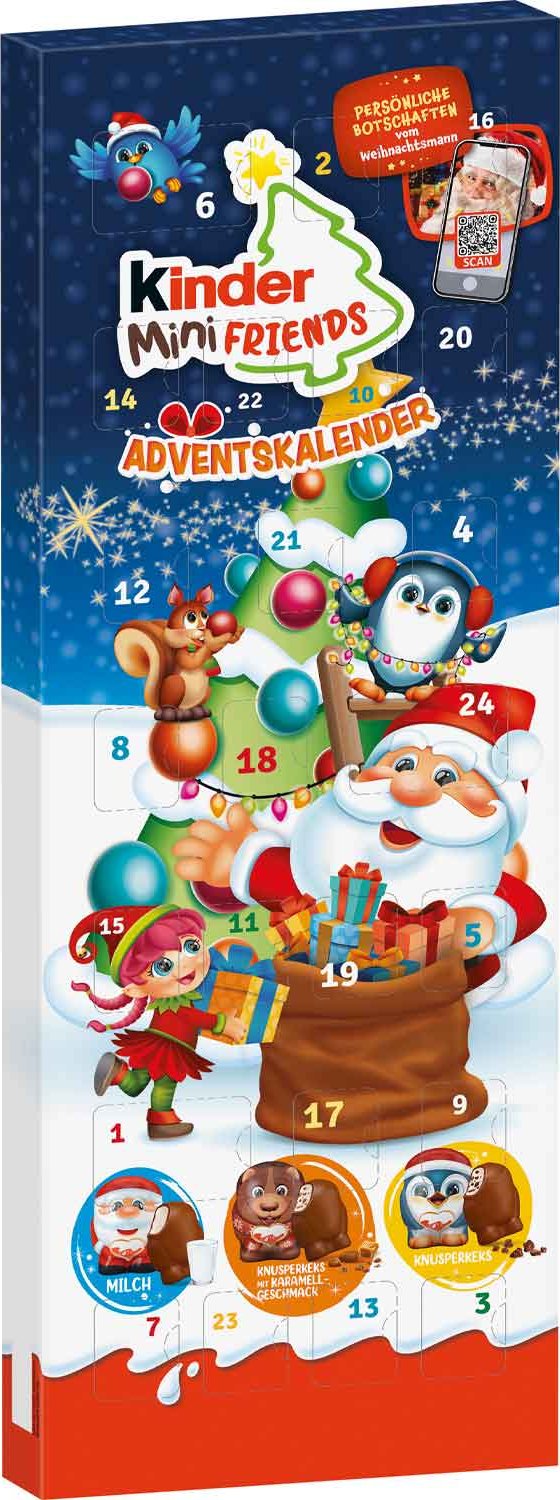 Kinder Mini Friends adventní kalendář - Zbozi.cz