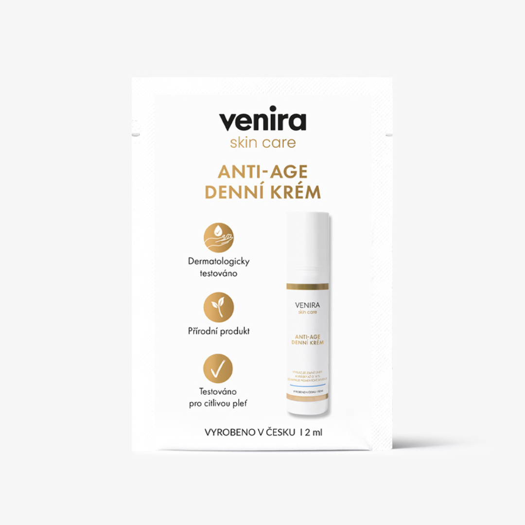 VENIRA Skin Care Anti-Age denní krém, 2 ml - Zbozi.cz