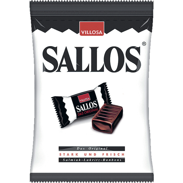 Villosa Sallos Das Original lékořicové bonbony 150 g - Zbozi.cz
