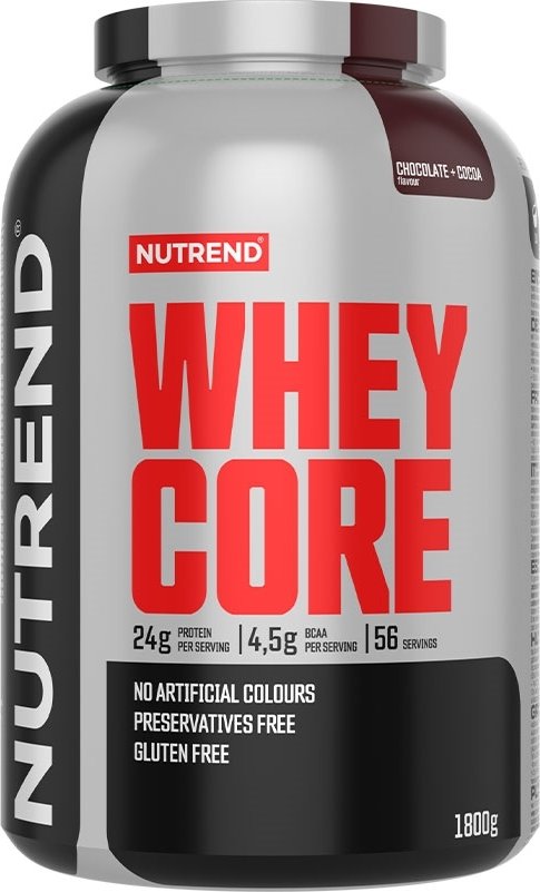 Nutrend Whey Core 1800 g Cookies od 989 Kč - Zbozi.cz