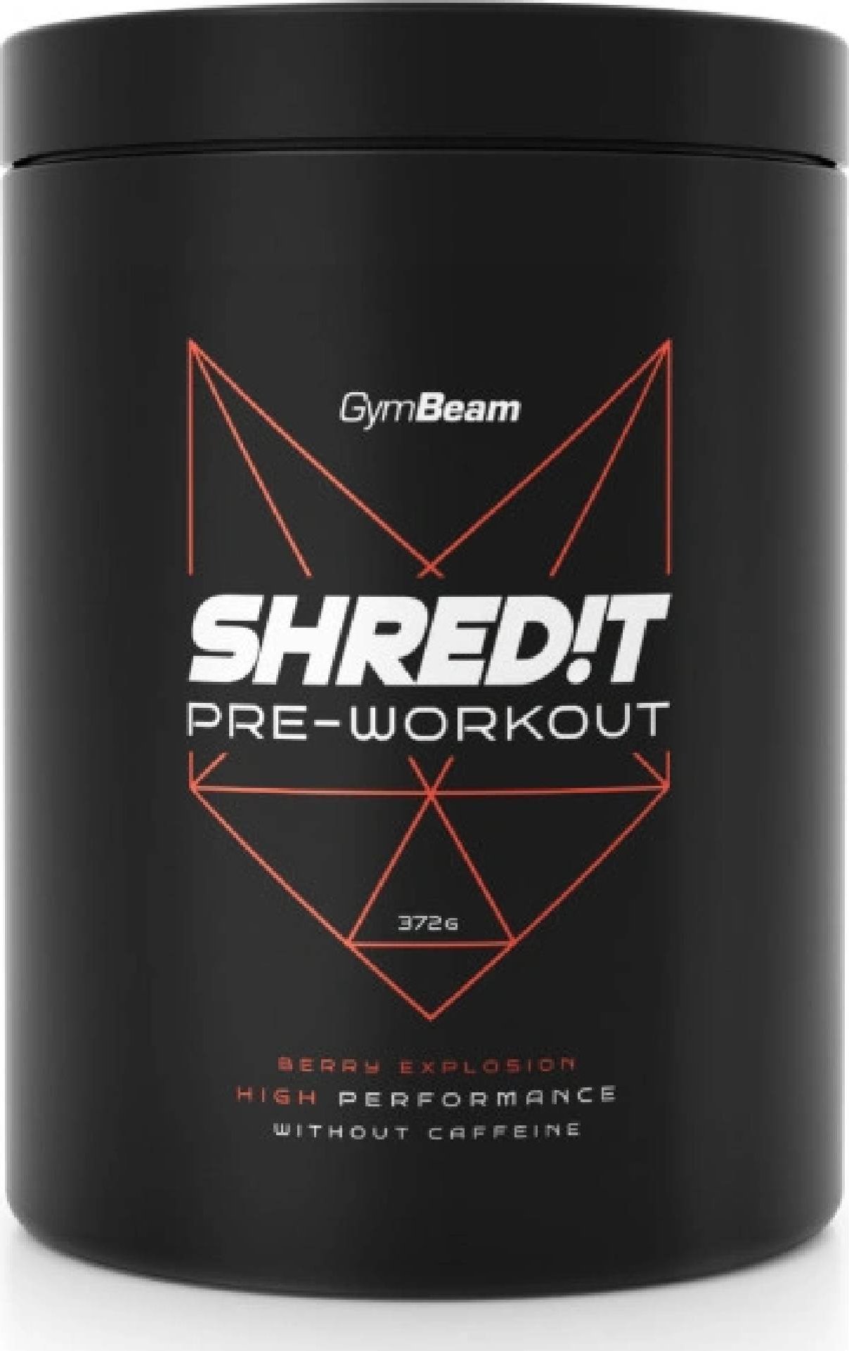 GymBeam SHREDIT pre-workout 420 g, berry explosion od 509 Kč - Zbozi.cz