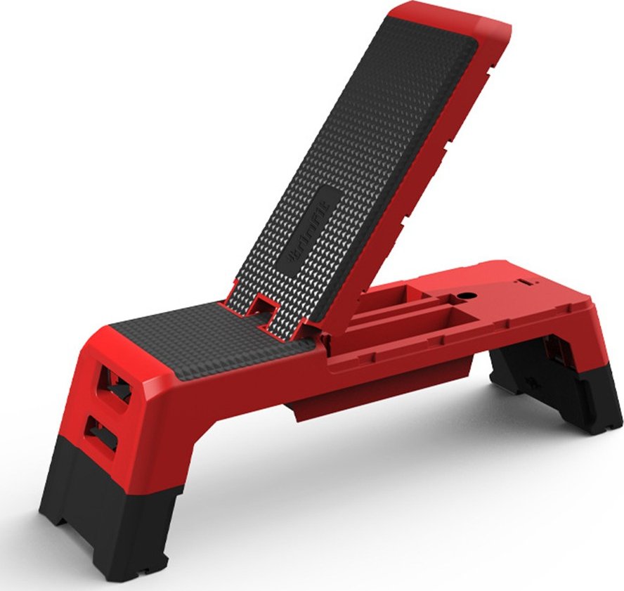 Trinfit Step Bench stupínek na aerobic 121,5 x 34,5 cm červený od 4 897 ...