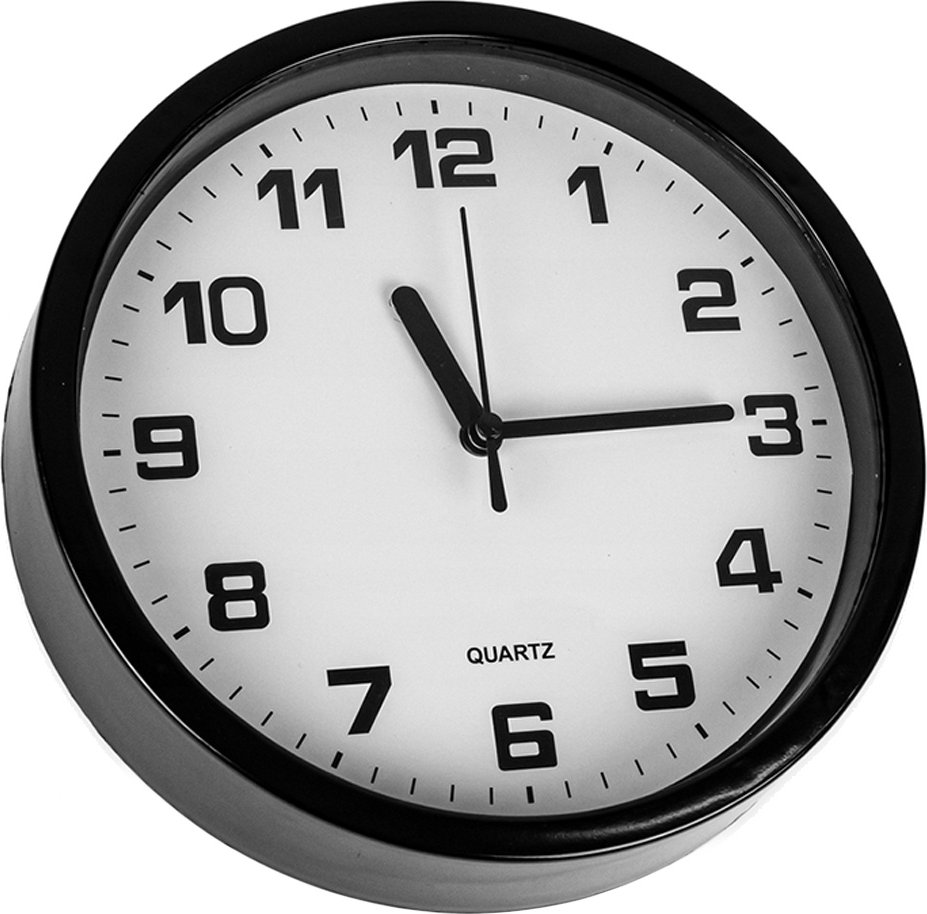 Verk Kulaté nástěnné hodiny 20 cm černé od 69 Kč - Zbozi.cz