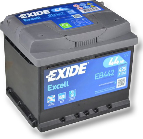 Foto Autobaterie Exide Excell EB442 44Ah 12V 420A - Zbozi.cz