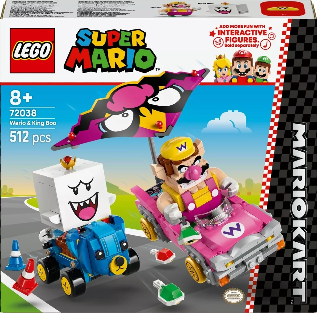 LEGO Super Mario 72038 Mario Kart - Wario a King Boo od 849 Kč - Zbozi.cz
