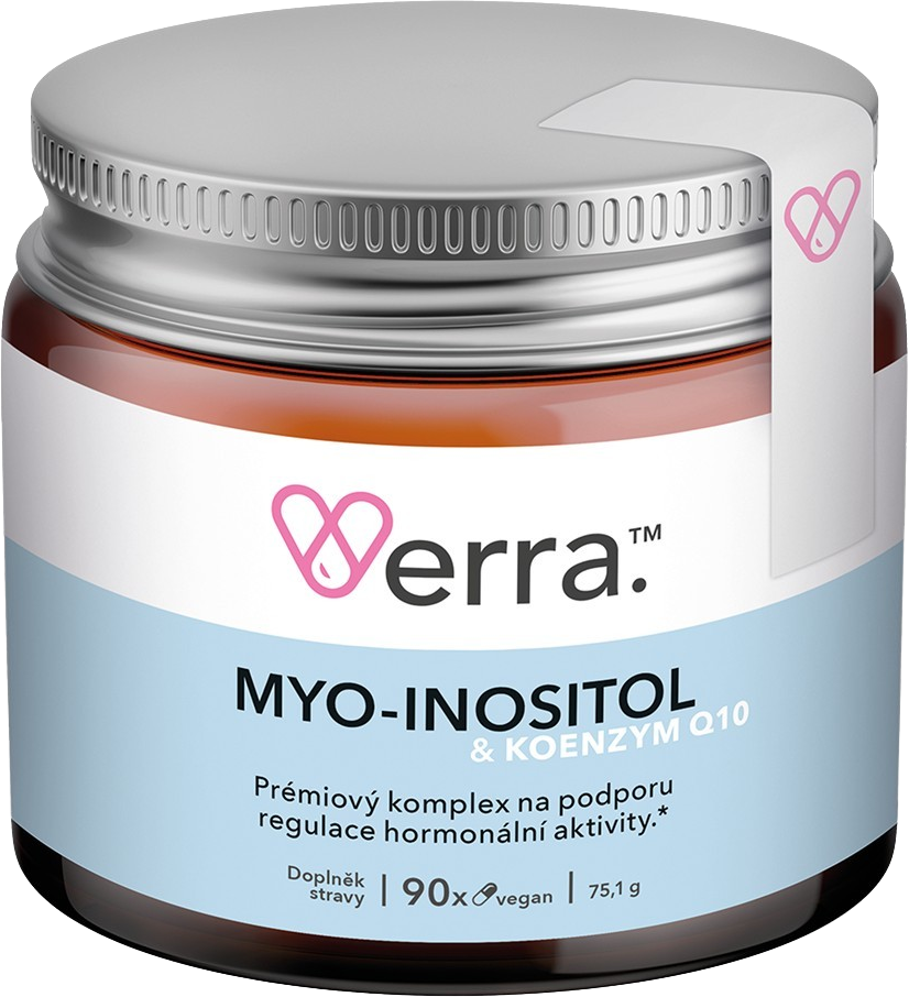 Verra Myo-inositol a Koenzym Q10 90 cps. od 482 Kč - Zbozi.cz