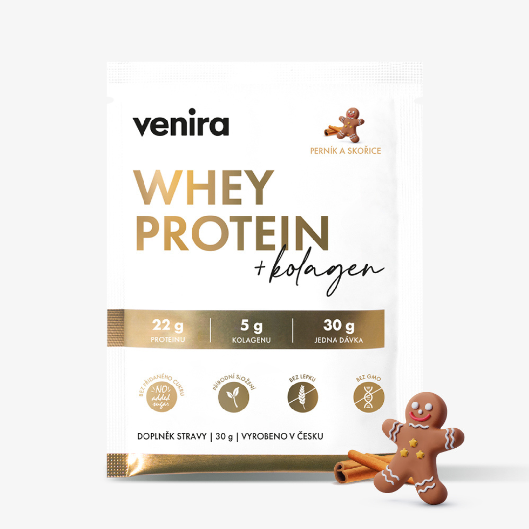 VENIRA Beauty Whey protein s kolagenem 30 g - Zbozi.cz