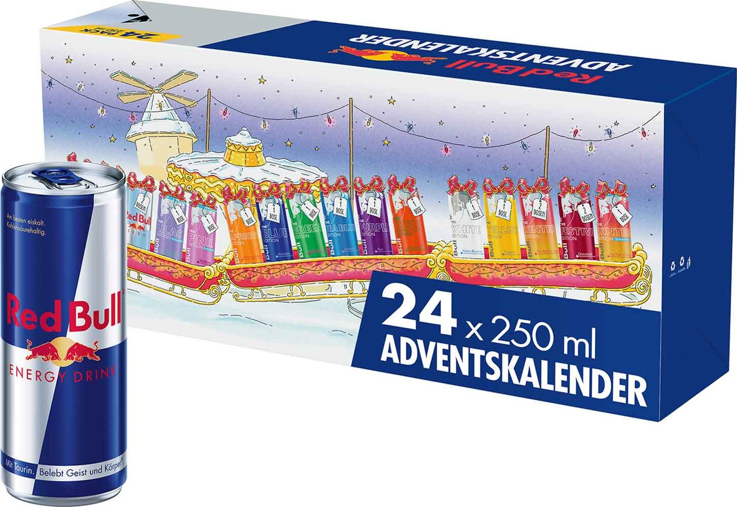 Red Bull Adventní kalendář 2025 24x 250 ml od 1 299 Kč - Zbozi.cz