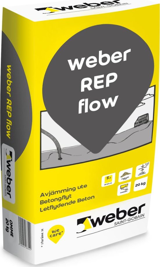 Weber Saint-Gobain Weberrep flow Beton pro parkovací a pojezdové plochy ...