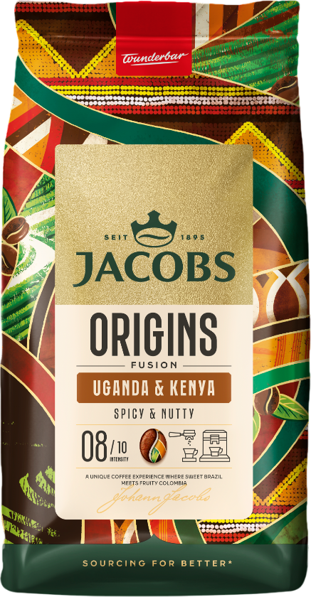 Jacobs Origins Fusion Kenya & Uganda zrnková 1 kg od 423 Kč - Zbozi.cz