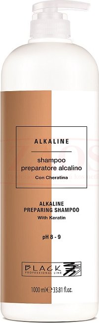 Recenze Black Professional Alkaline Preparing Shampoo with Keratin 1 l ...