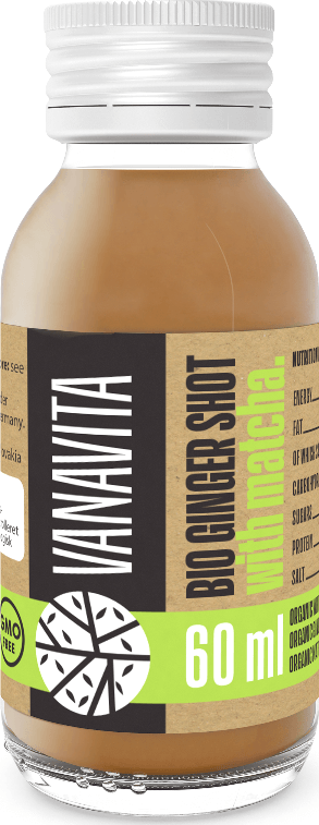 VanaVita BIO Ginger shot matcha 60 ml od 50 Kč - Zbozi.cz