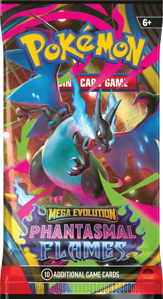 Pokémon TCG: Mega Evolution Phantasmal Flames Booster od 139 Kč - Zbozi.cz