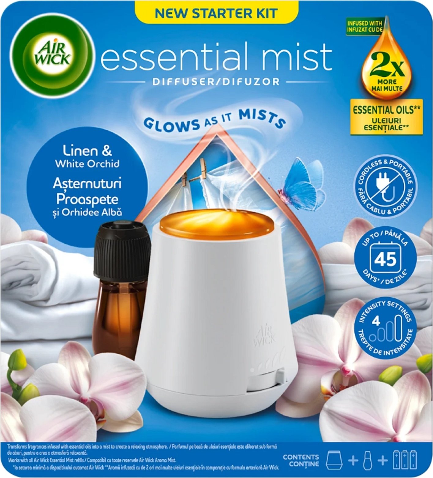 Air Wick Essential Mist Diffuser + náplň 20 ml od 198 Kč - Zbozi.cz