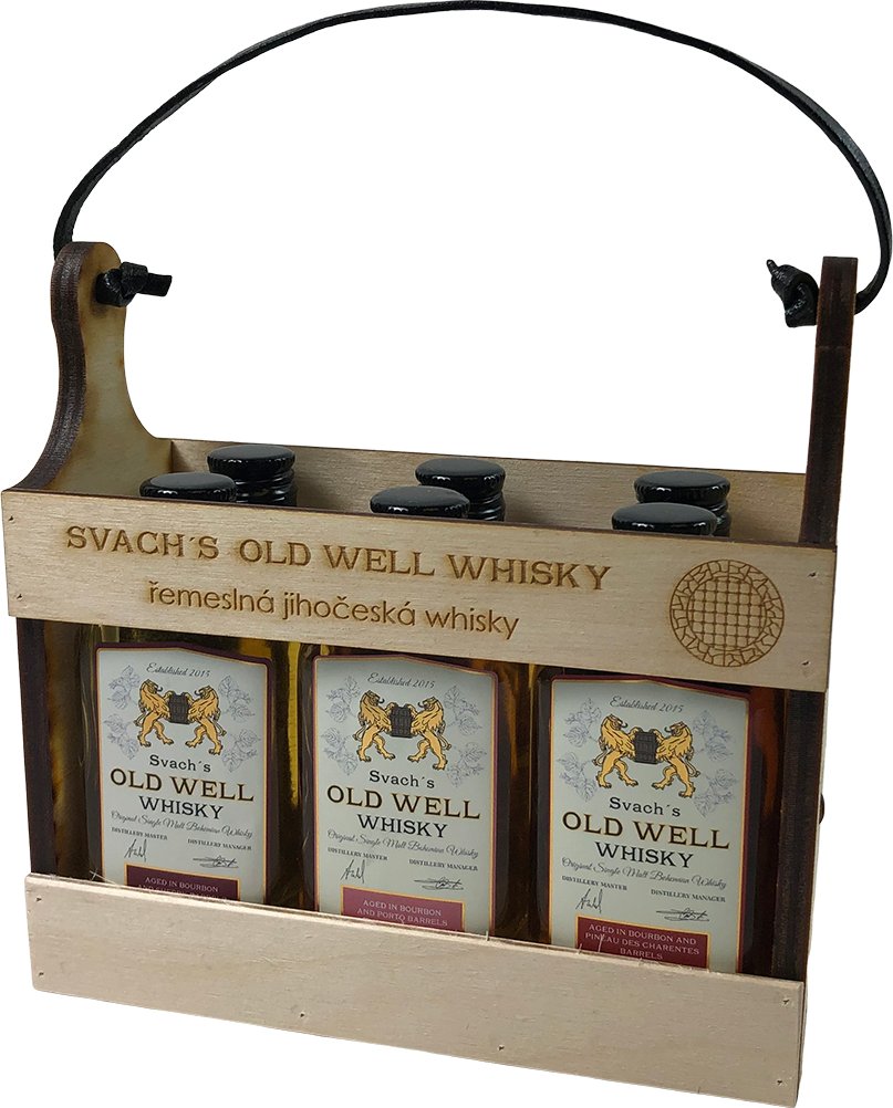 Svach Degustační sada Old Well Whisky mix druhů 6x 0,05 l od 949 Kč ...