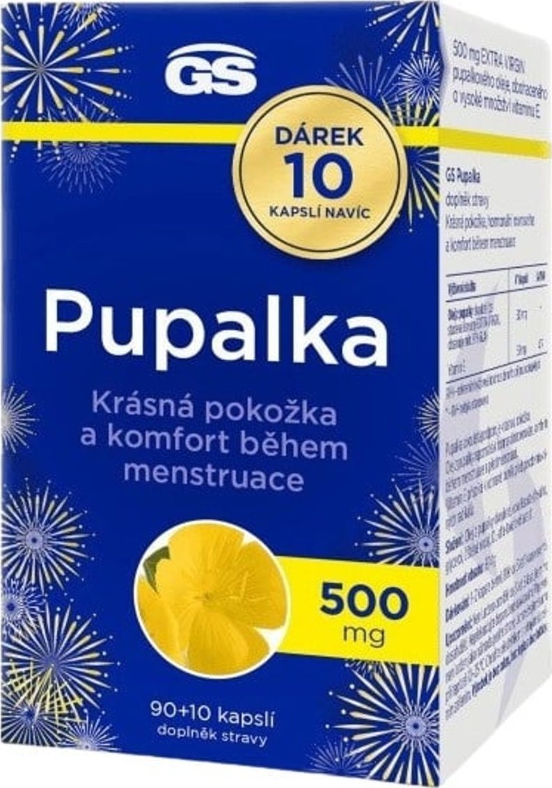Green Swan Pharmaceuticals Pupalka 500 mg 100 cps. od 226 Kč - Zbozi.cz