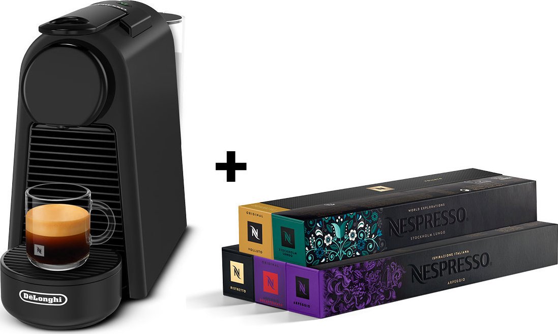 Nespresso De'Longhi EN 85.B Bundle černý od 2 990 Kč - Zbozi.cz