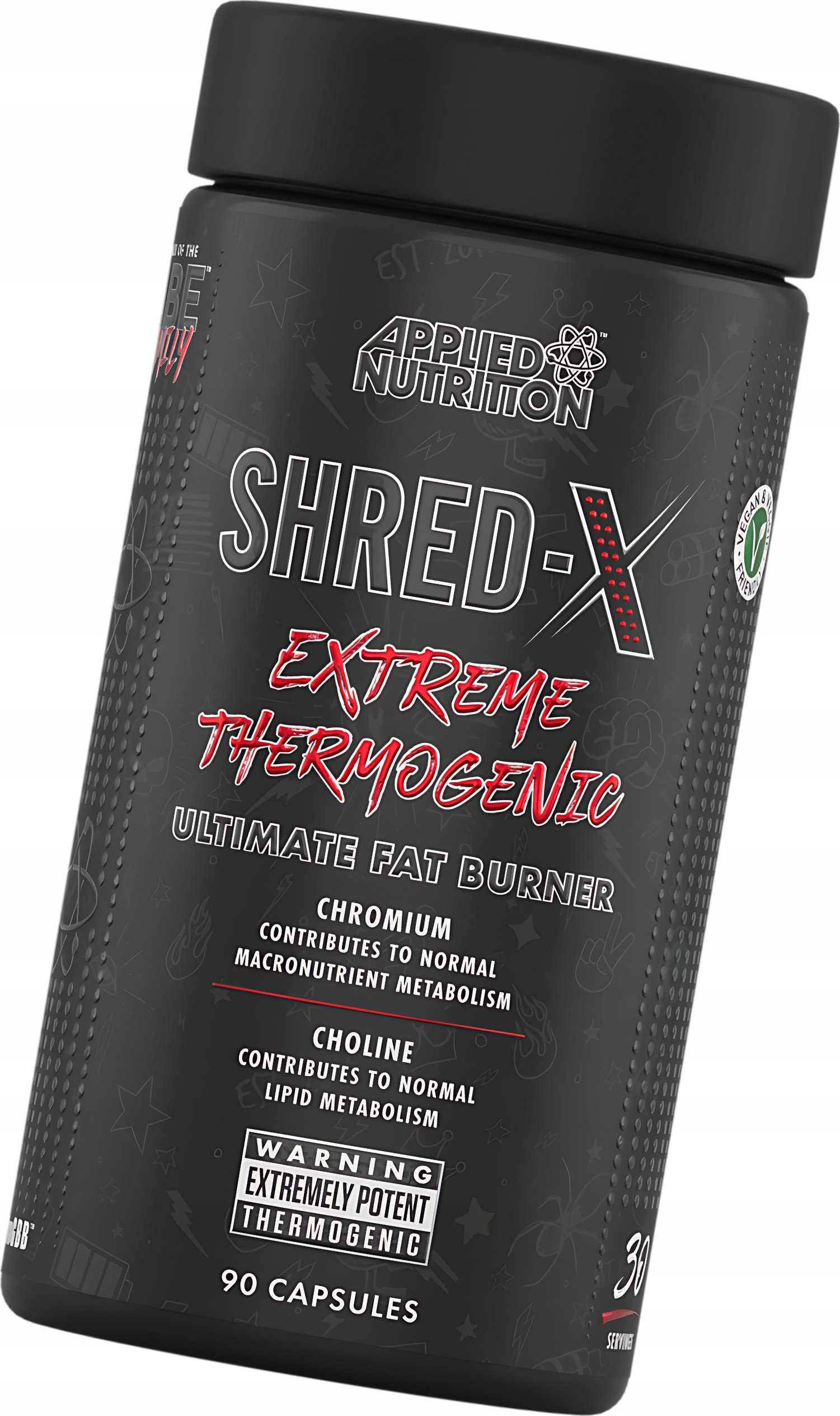 Applied Nutrition Shred-X Extreme Thermogenic 90 cps. od 720 Kč - Zbozi.cz