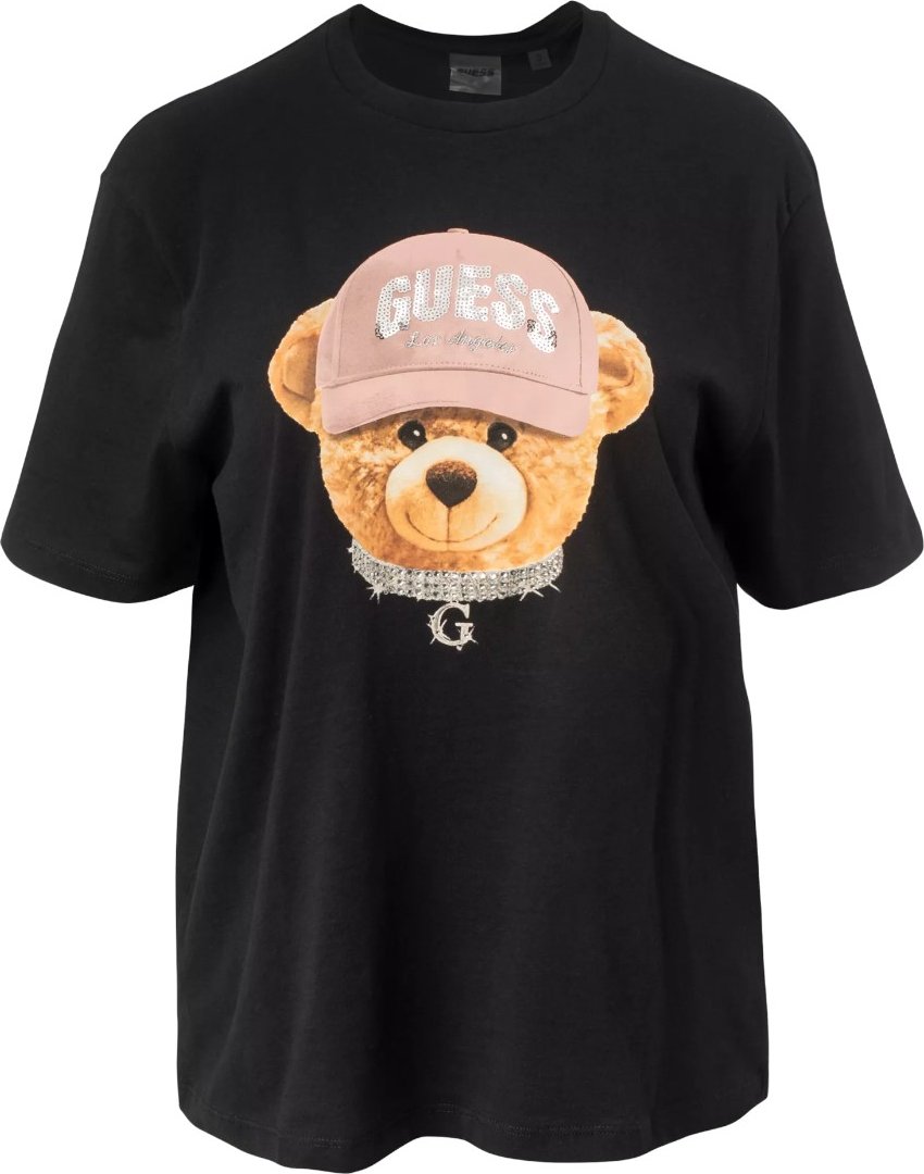 Guess Teddy Bear Hat V5BI09I3Z14-JBLK XS - Zbozi.cz