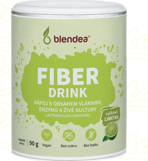 Blendea Fiber Drink limetka 90 g od 249 Kč - Zbozi.cz