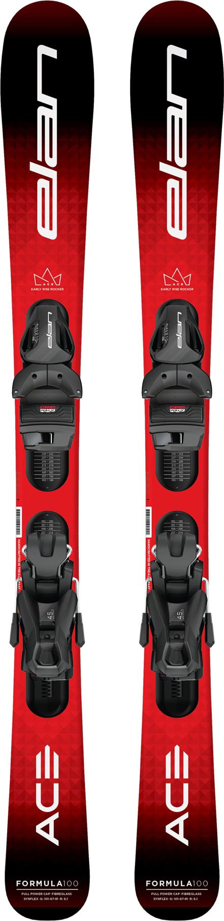 Elan Formula Red Jr + EL 7.5 2025/26 140 cm od 4 490 Kč - Zbozi.cz