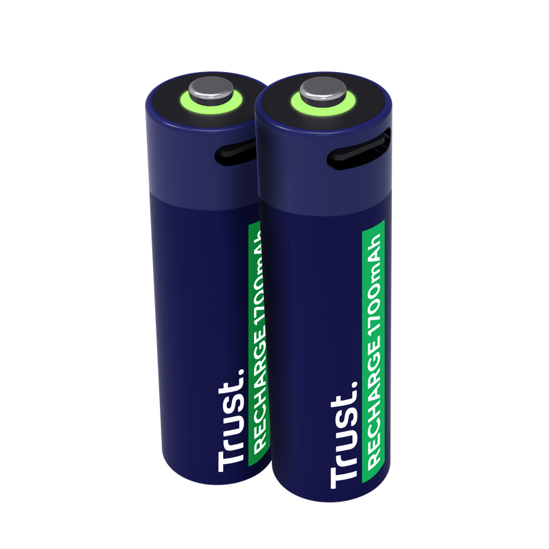 Recenze Trust Rechargeable Batteries 1700 mAh AA 2 ks - Zbozi.cz