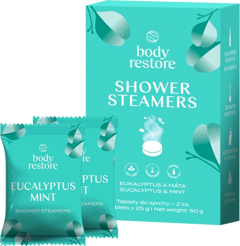 Body Restore Shower Steamers Eucalyptus/Mint - Zbozi.cz
