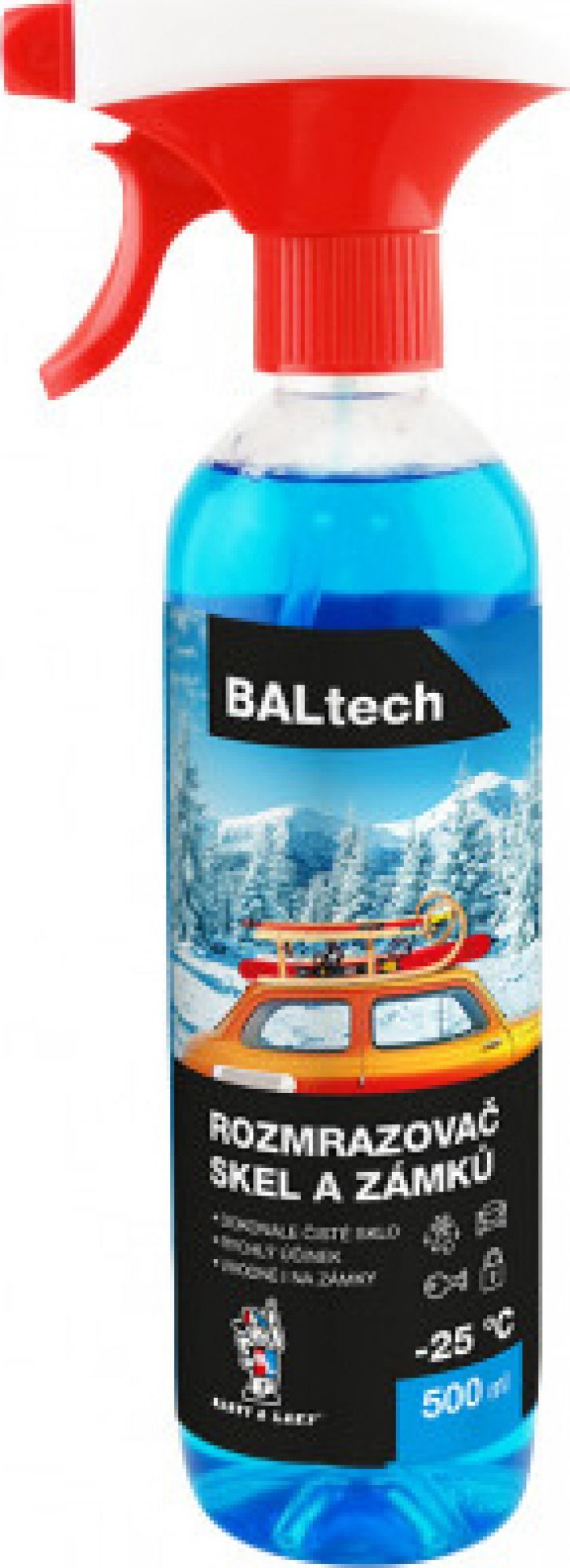 Baltech Rozmrazovač skel a zámků 500 ml od 45 Kč - Zbozi.cz