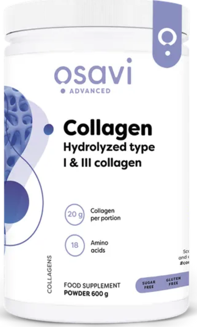Osavi Collagen Hydrolyzed Type I & III Collagen 600 g od 739 Kč - Zbozi.cz