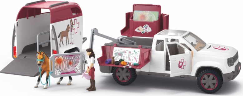 Schleich Horse Club 42704 Mobilní veterinář s přívěsem od 1 515 Kč ...