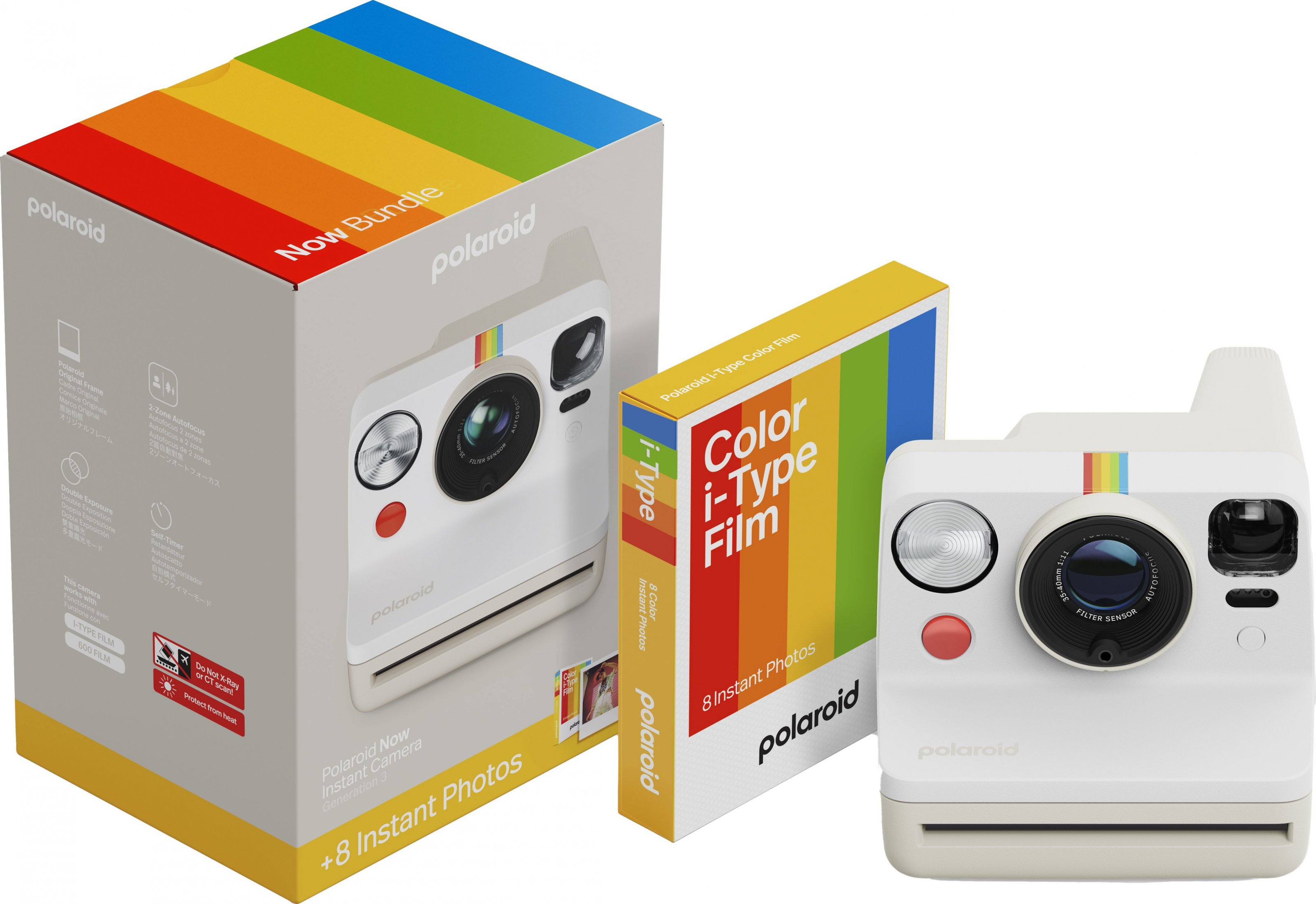 Polaroid Now Gen 3 + barevný film, Pebble White od 3 240 Kč - Zbozi.cz