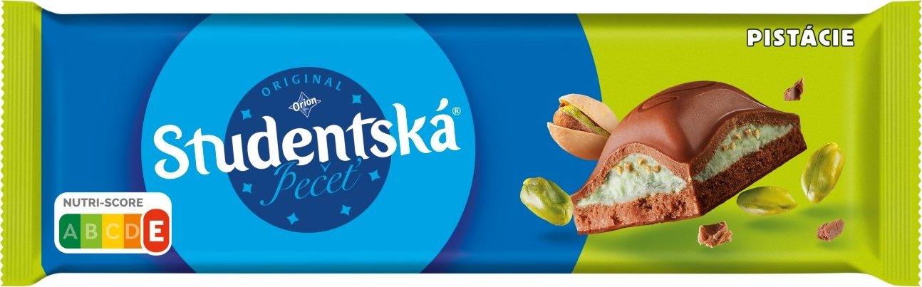 ORION Čokoláda Studentská pečeť pistácie & mléčná čokoláda od 81 Kč ...