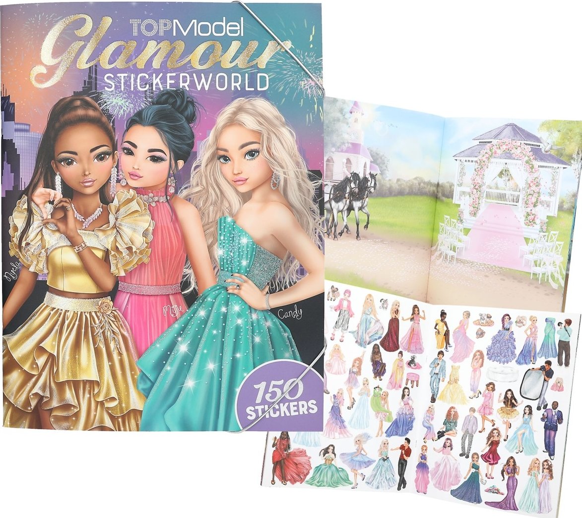 Top Model Glamour Sticker World 150 ks od 144 Kč - Zbozi.cz