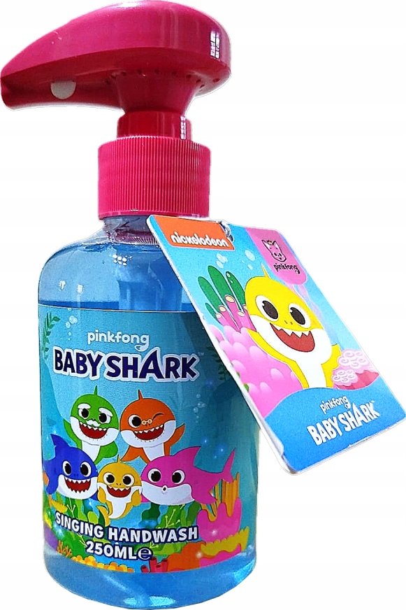 Pinkfong Baby Shark Singing Hand Wash 250 ml od 160 Kč - Zbozi.cz