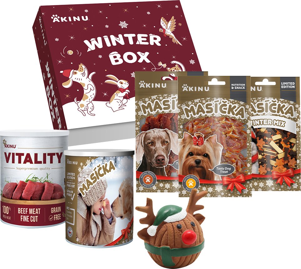 AKINU Winter Box masíčka pro psy 147134 od 373 Kč - Zbozi.cz
