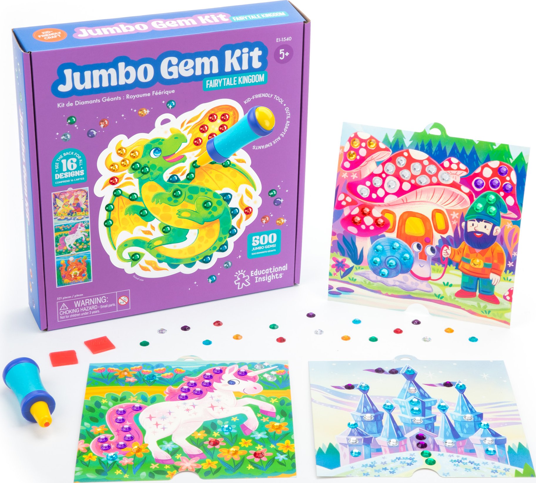 Learning Resources Sada Jumbo Gem Pohádkové království od 449 Kč - Zbozi.cz