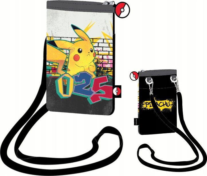 Difuzed Pokémon taštička 10 x 18 cm Pikachu od 182 Kč - Zbozi.cz